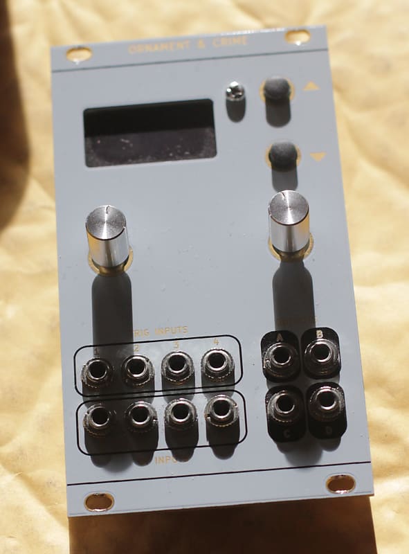 mxmxmx Ornament and Crime 2010's - Gold & White | Reverb