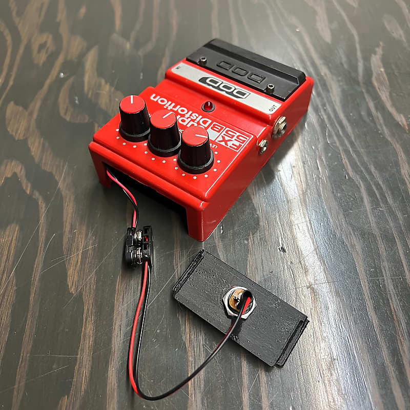 Back Plate w/ Standard Boss Style Power Jack for DOD FX | Reverb