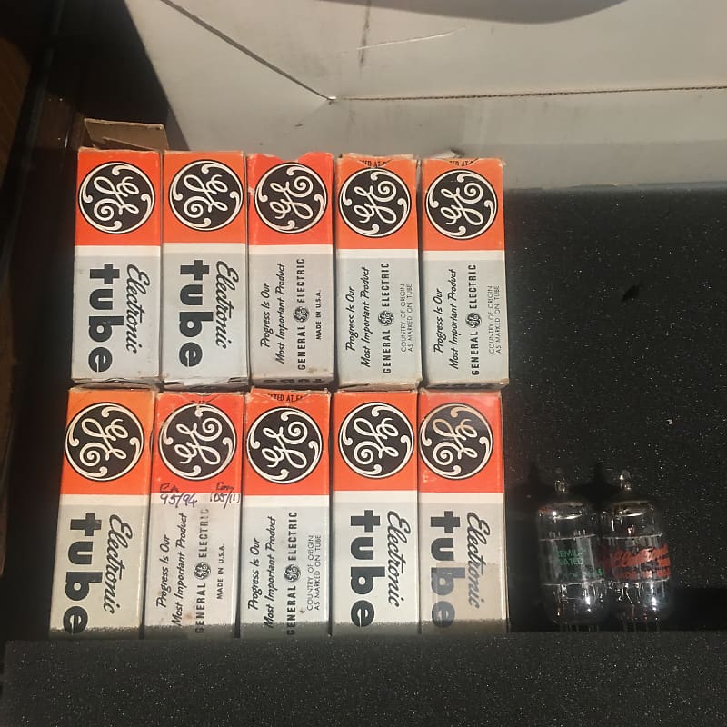 GE 12AU7 Tubes (10) | Reverb