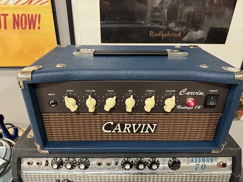 Carvin Vintage 16 2000’s - Blue tolex | Reverb