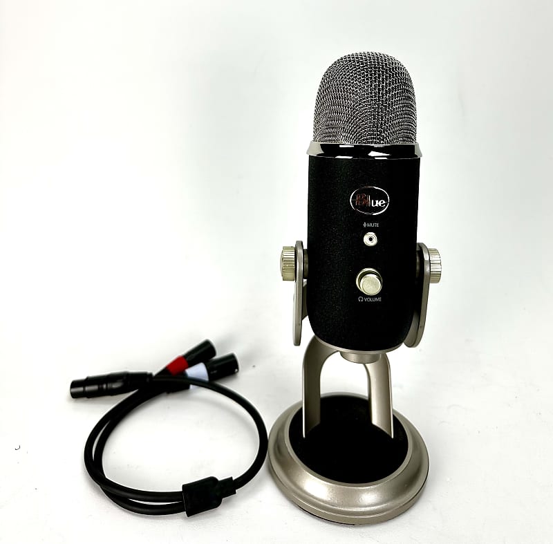 Blue Yeti Premium Multi-Pattern USB Microphone with Blue | Reverb