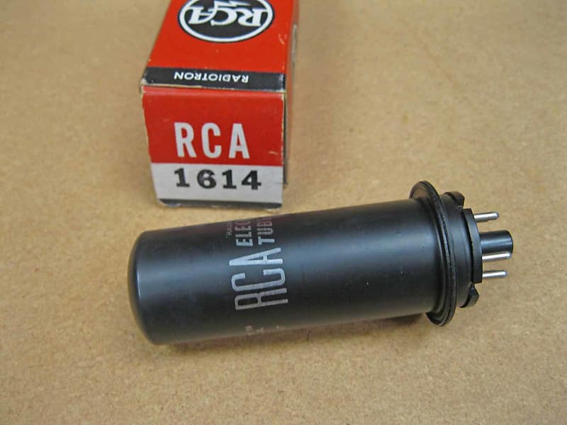RCA NOS 1614 Metal Can Tube | Reverb