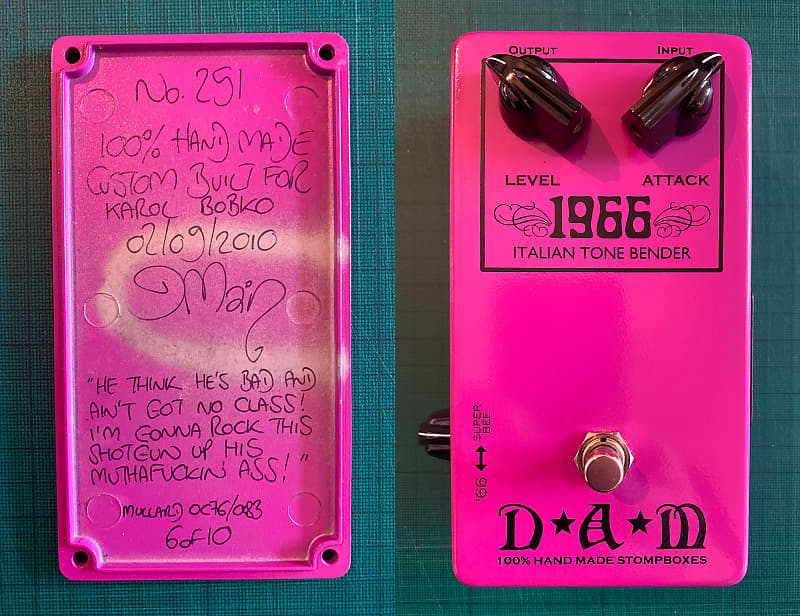 D*A*M 1966 Italian Tone Bender | No. 251 David Main | Reverb UK
