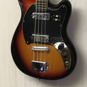 Kent Master model 1970's 1/2 size bass guitar | Reverb