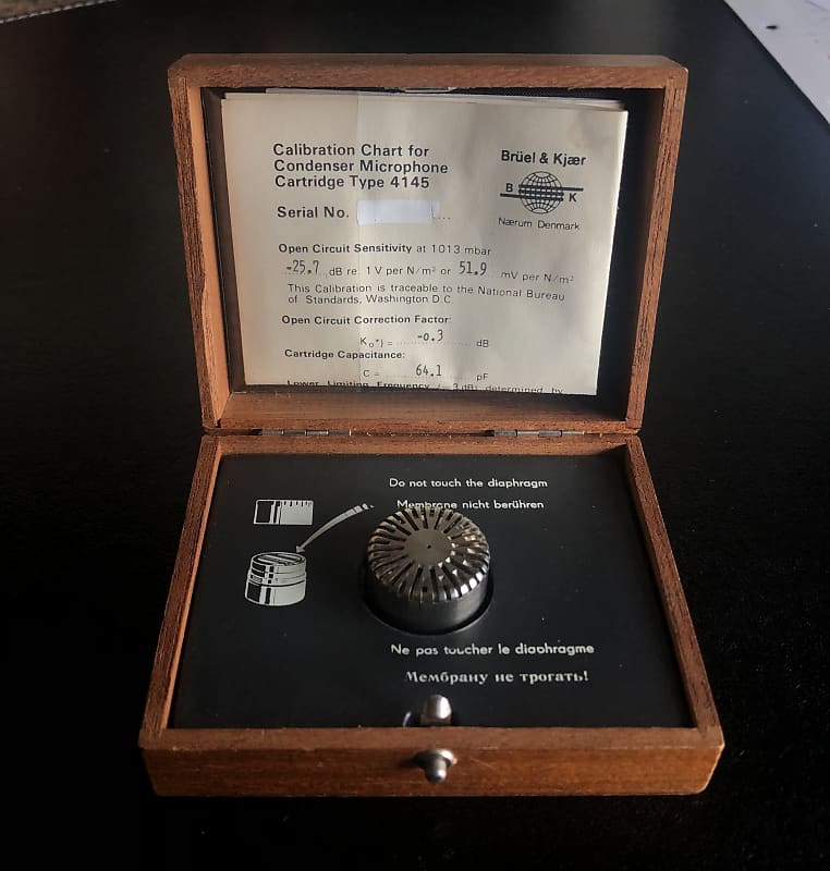 Bruel & Kjaer 4145 1-inch microphone capsule | Reverb