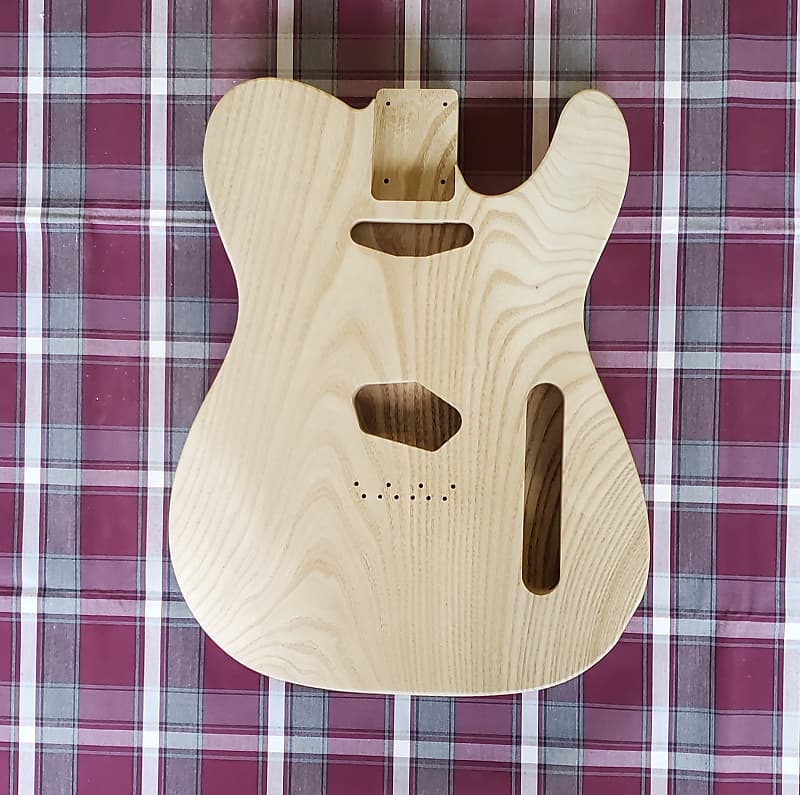 Woodtech Routing 1 pc Catalpa Arm & Belly Cut Telecaster Body | Reverb