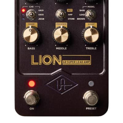Universal Audio UAFX Lion | '68 Super Lead Amp Pedal | Reverb