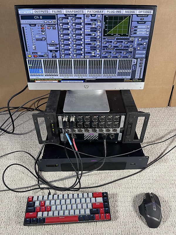 AVID E3 Engine For S3L Venue System 48 Channel Mixer + | Reverb