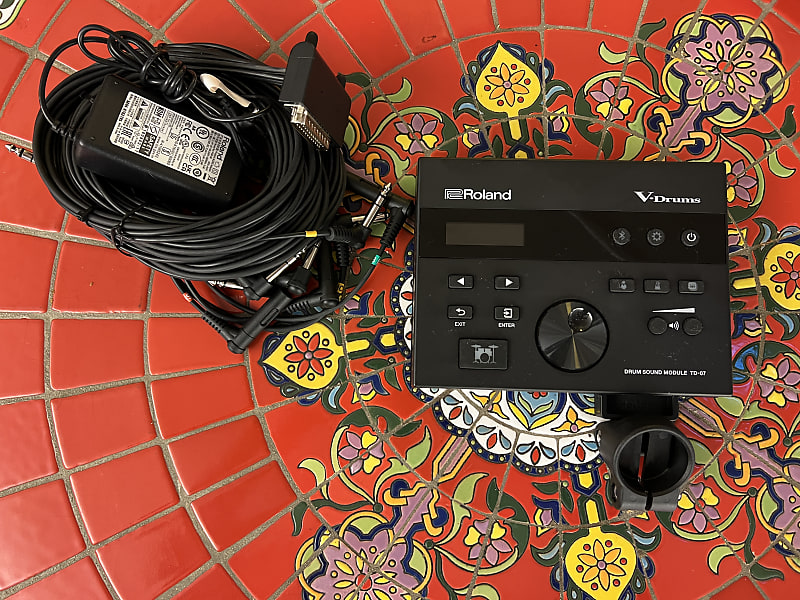 Roland TD-07 Drum Module With Cable | Reverb