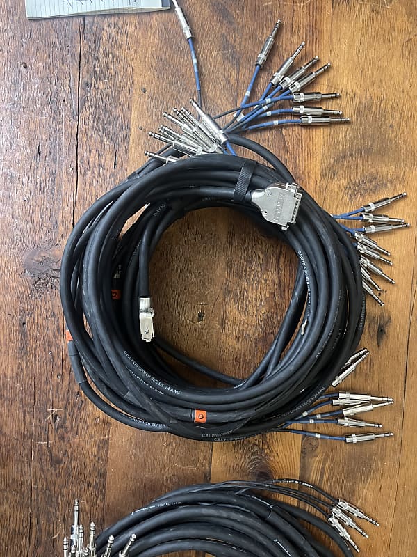 DB25 to TRS 20’ REAN 8 channel snake CBI Performance Series | Reverb