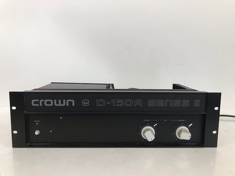 Crown D-150A Series II Power Amplifier | Reverb