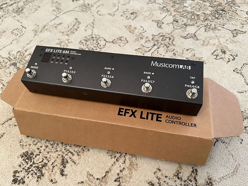 MusicomLab EFX LITE 6M - Switcher - Looper - Audio Controller | Reverb
