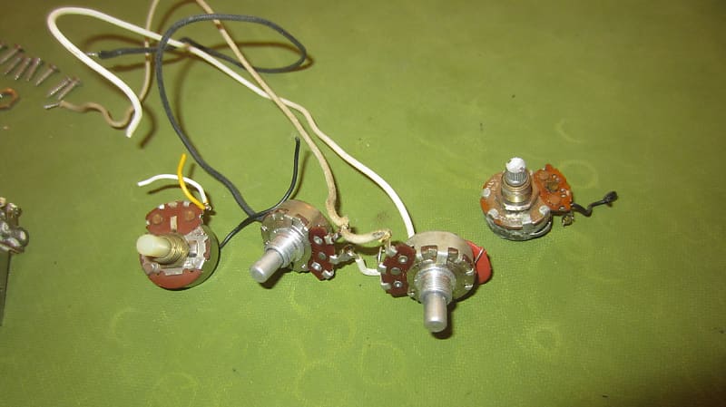 Fender/Stackpole Pots and Switch | Reverb