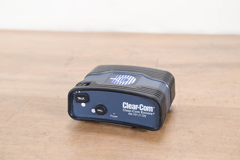 Clear-Com RS-701 Single-Channel Intercom Belt Pack (church | Reverb