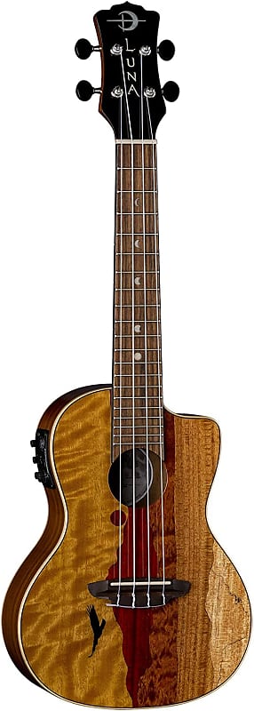 Luna Guitars Vista Eagle, 4-String Concert Acoustic/Electric | Reverb