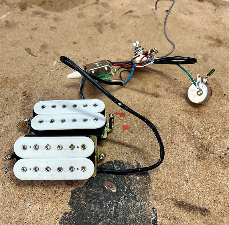 DiMarzio DP100 Super Distortion Pickup Set - White | Reverb