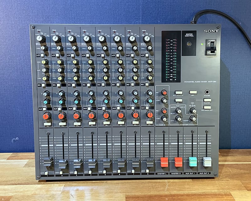 [Excellent] Sony MXP290 8-Channel Audio Mixer Vintage | Reverb UK