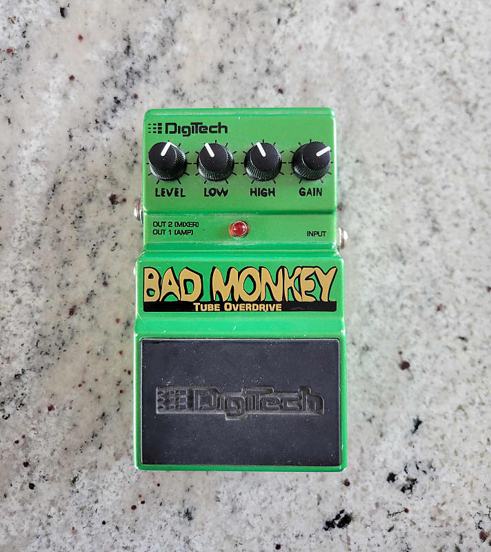 DigiTech Bad Monkey Tube Overdrive 2000s - Green | Reverb