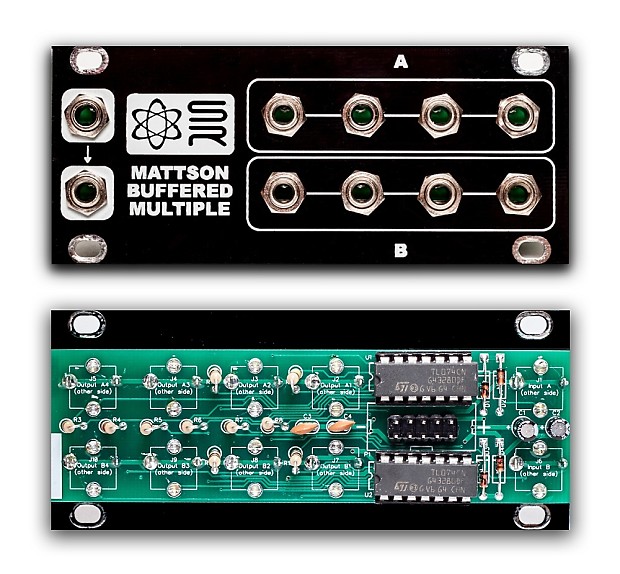 Synthrotek 1U Buffered Multiple | Reverb
