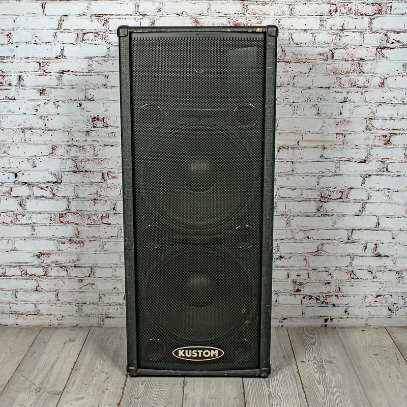 Kustom - KSE215 - Passive 2-Way Dual 15" PA Column Speaker, | Reverb
