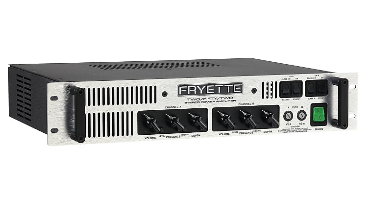 Fryette 2/50/2 Tube Poweramp 50W EL34 - Model G2502 - VHT | Reverb