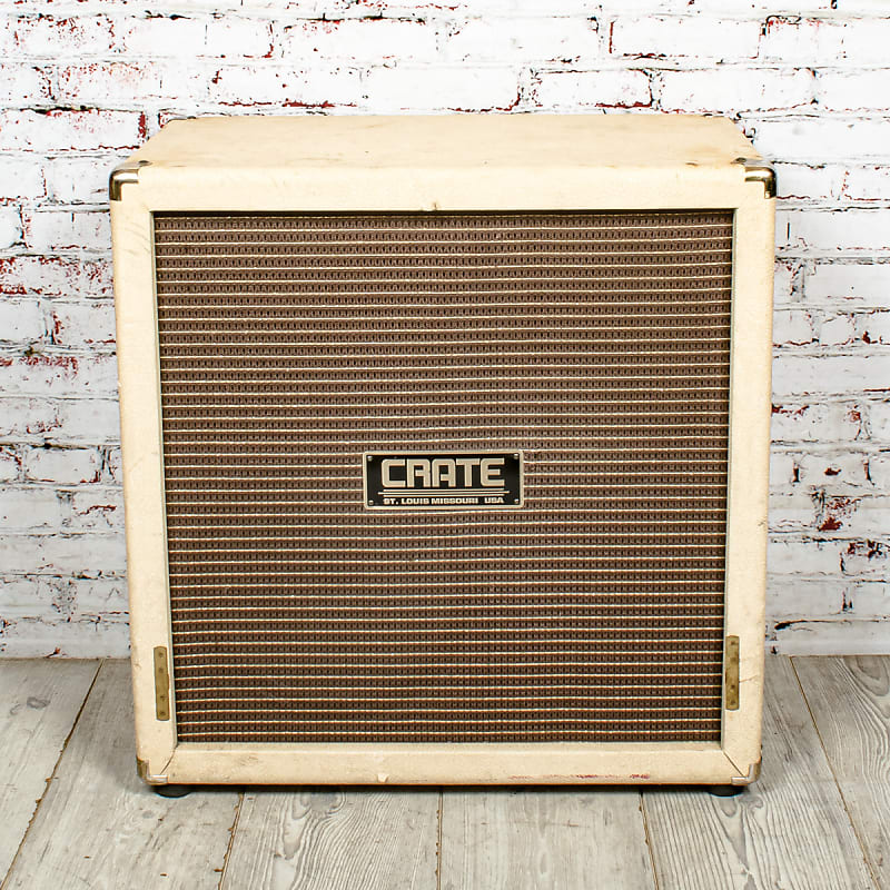 Crate VC-212e - 2x12" Guitar Cabinet, White w/ Peavey | Reverb