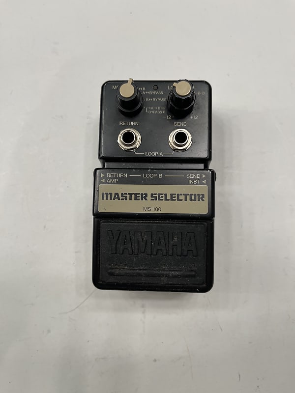 Yamaha MS-100 Master Selector Rare Vintage Guitar Effect | Reverb