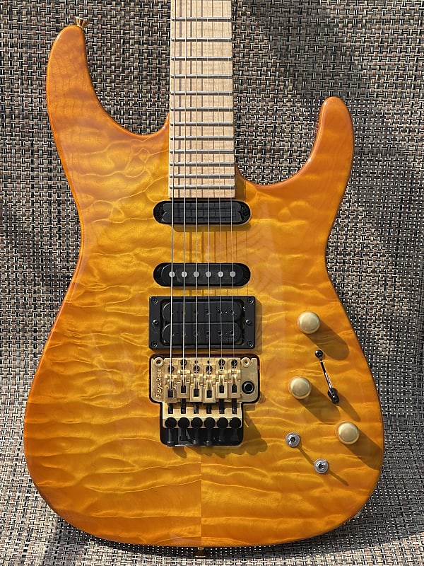 Jackson PC-1 Phil Collen Signature Circa 2002 MONSTER QUILT! | Reverb