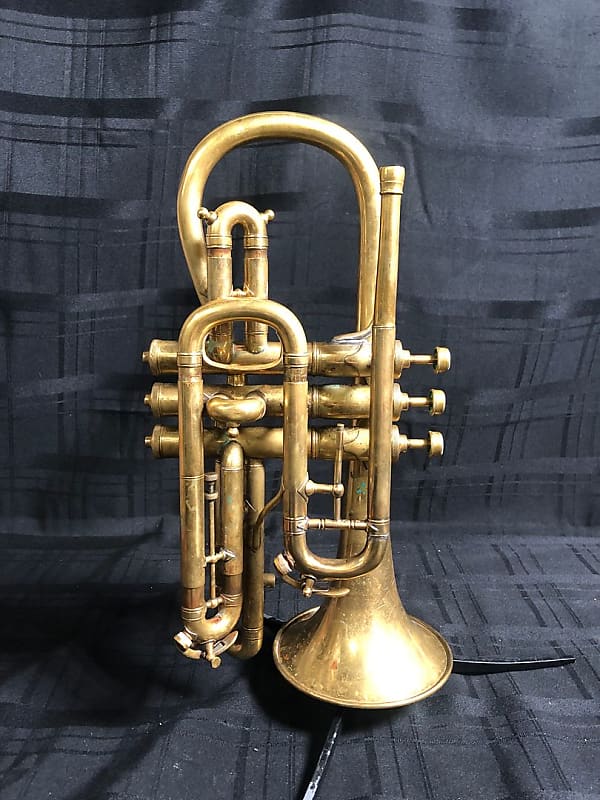 Buescher 1909 Multi-Pitch A/Bb Cornet (Cherry Hill, NJ) | Reverb