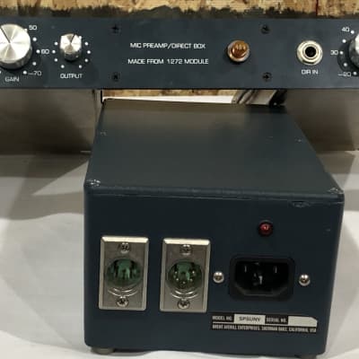 BAE Neve 1272 mic pre-amp racked | Reverb