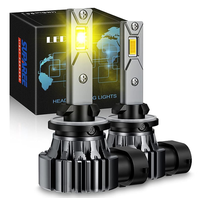 880 881 Led Fog Light Bulbs 3000K Yellow 300% Extremely | Reverb