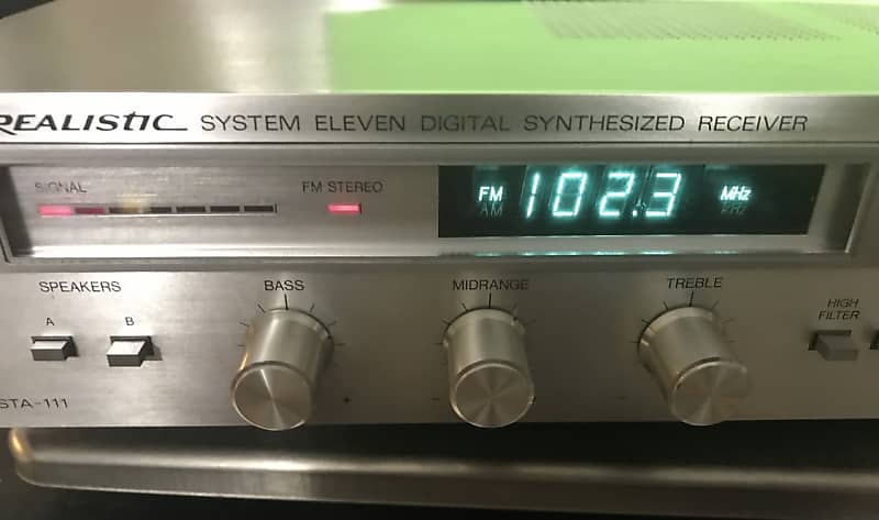 Realistic STA-111 Stereo Receiver | Reverb