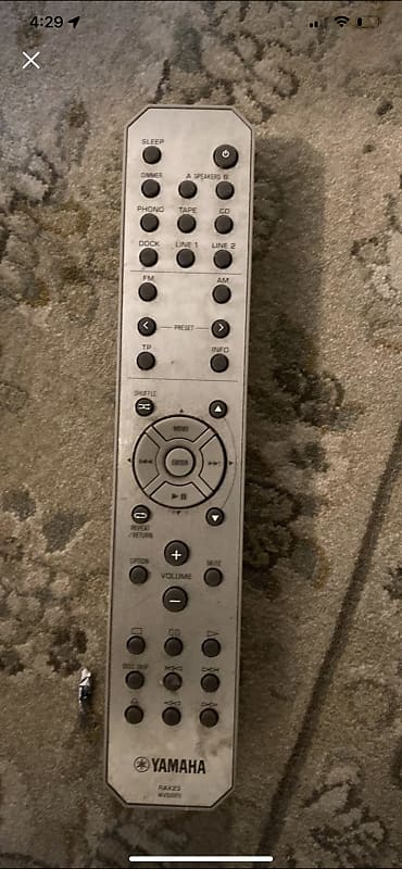 Yamaha integrated amplifier RS300 3014 Black | Reverb