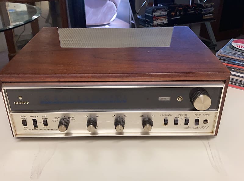 HH Scott 342B 1968 Gold face | Reverb