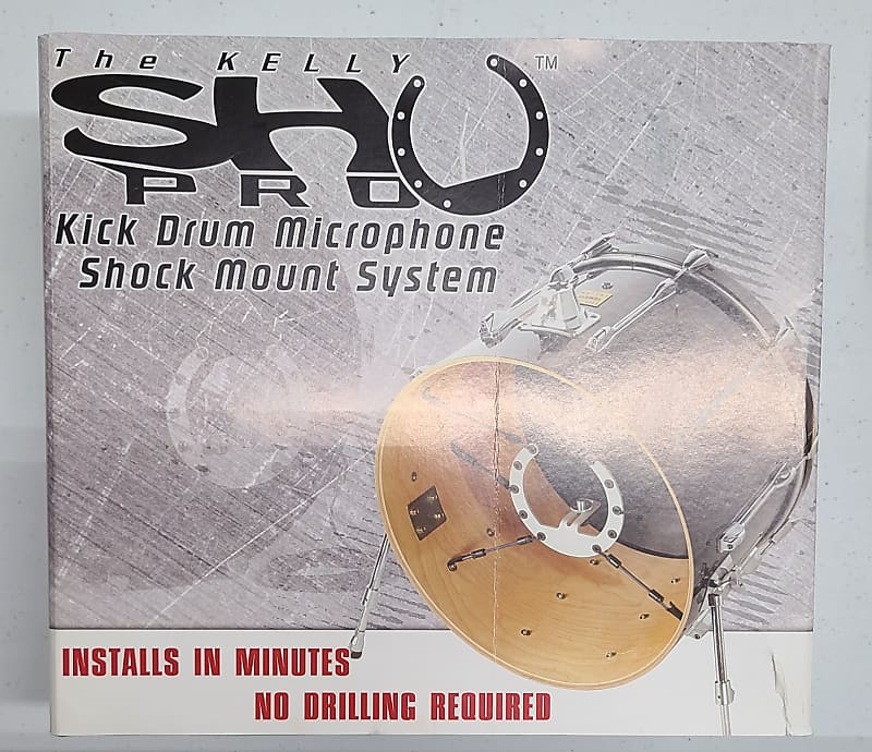 The Kelly SHU Pro™ shock-mount holder for drum microphones | Reverb