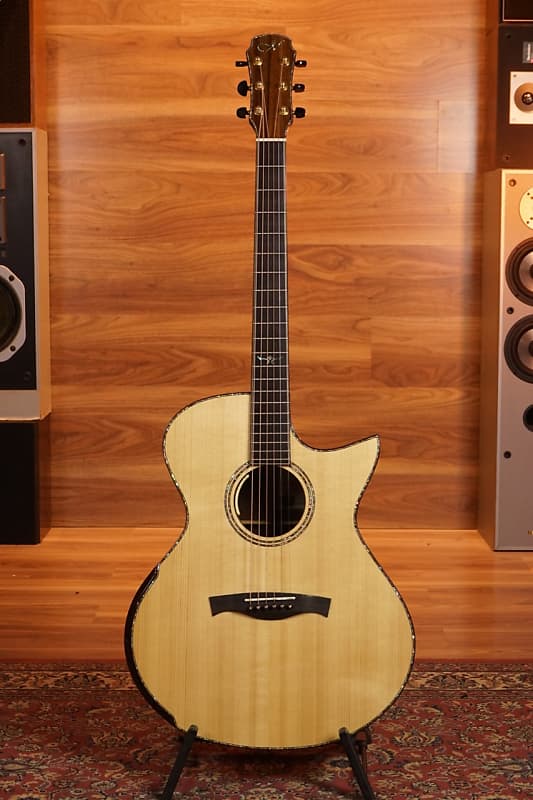 Maestro Singa MR CSB AX Acoustic Guitar w/Case - Madagascar | Reverb