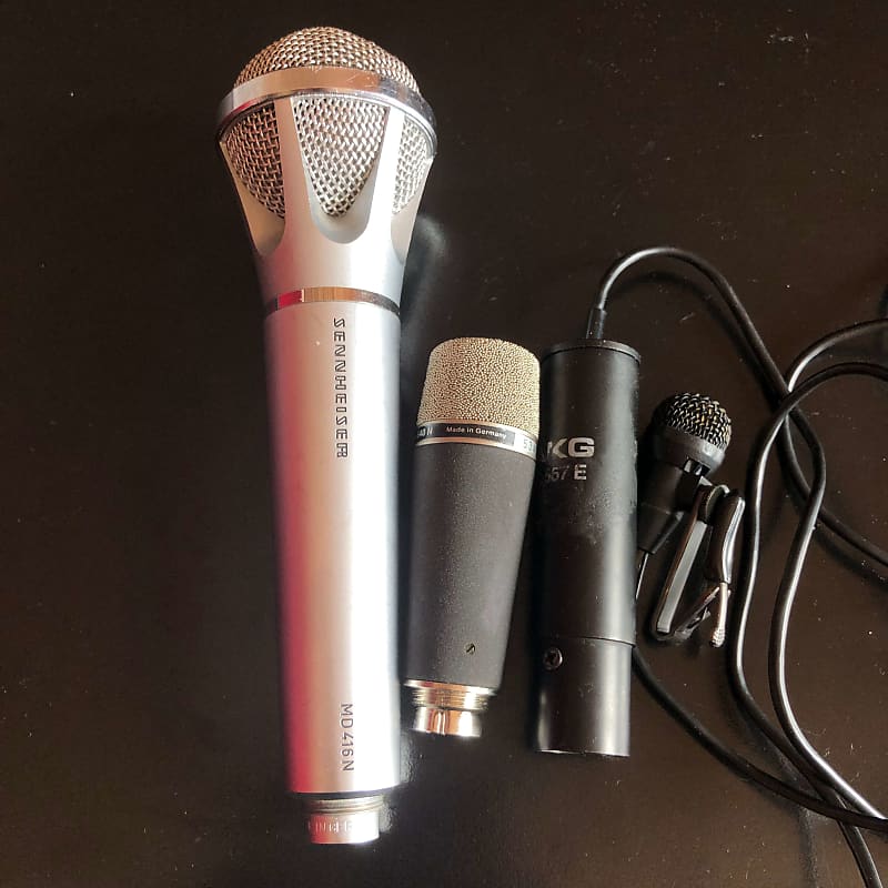 Sennheiser MD416N + Beyerdynamic M640N + AKG C567E lavalier | Reverb