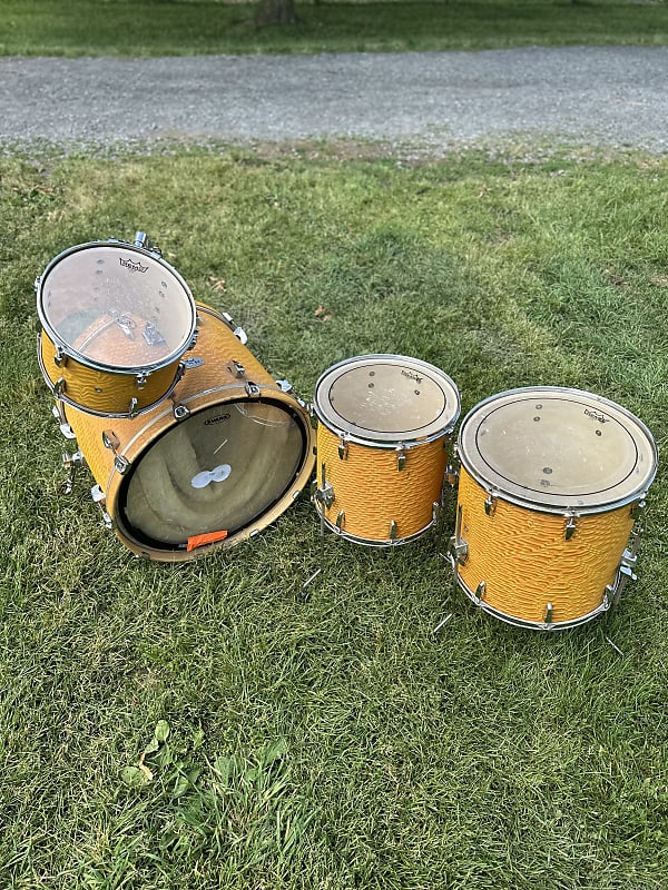 Pearl Export Chad Smith Signature- Orange holographic | Reverb