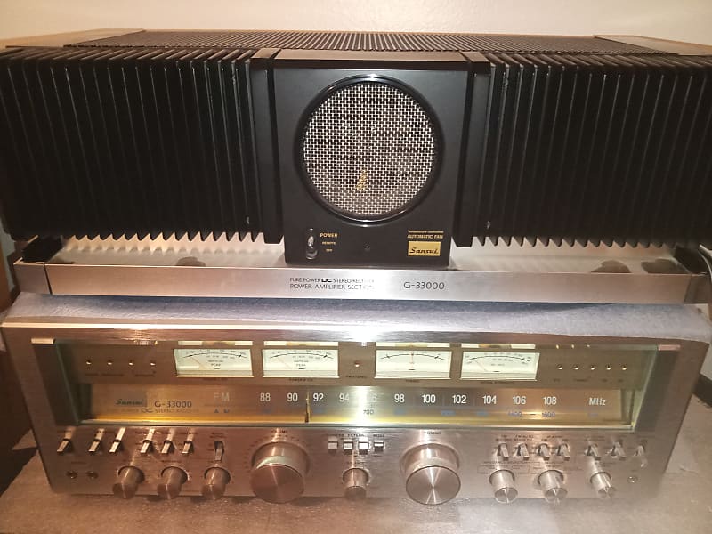 Sansui G33000 1978 Brown / Silver face | Reverb