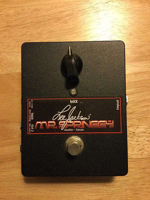 Lee Jackson Mr. Springy Reverb | Reverb