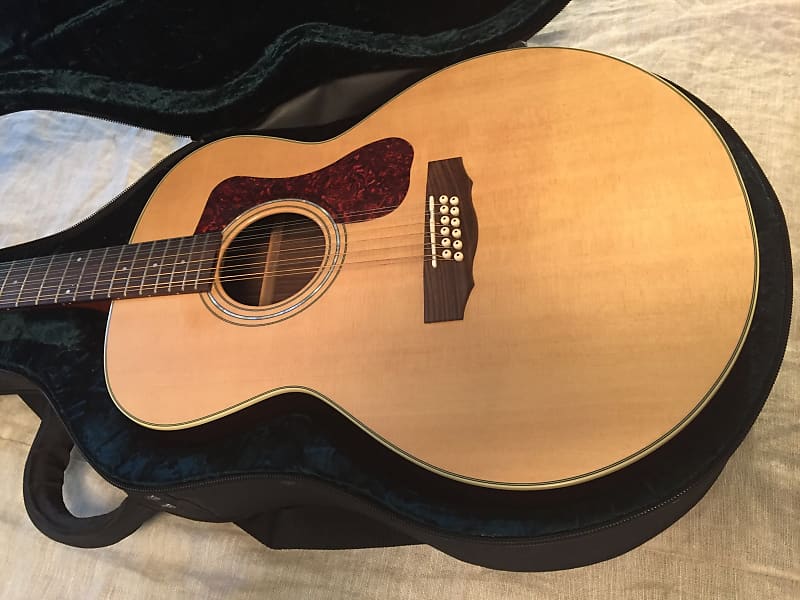 Guild F-1512CE Jumbo 12 String Guitar 2017 Aged Natural Gloss | Reverb