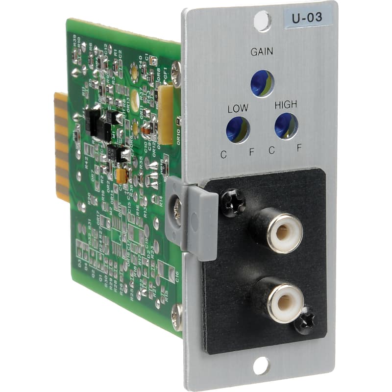 TOA U03R Unbalanced Line Input Module with High / Low-Cut | Reverb