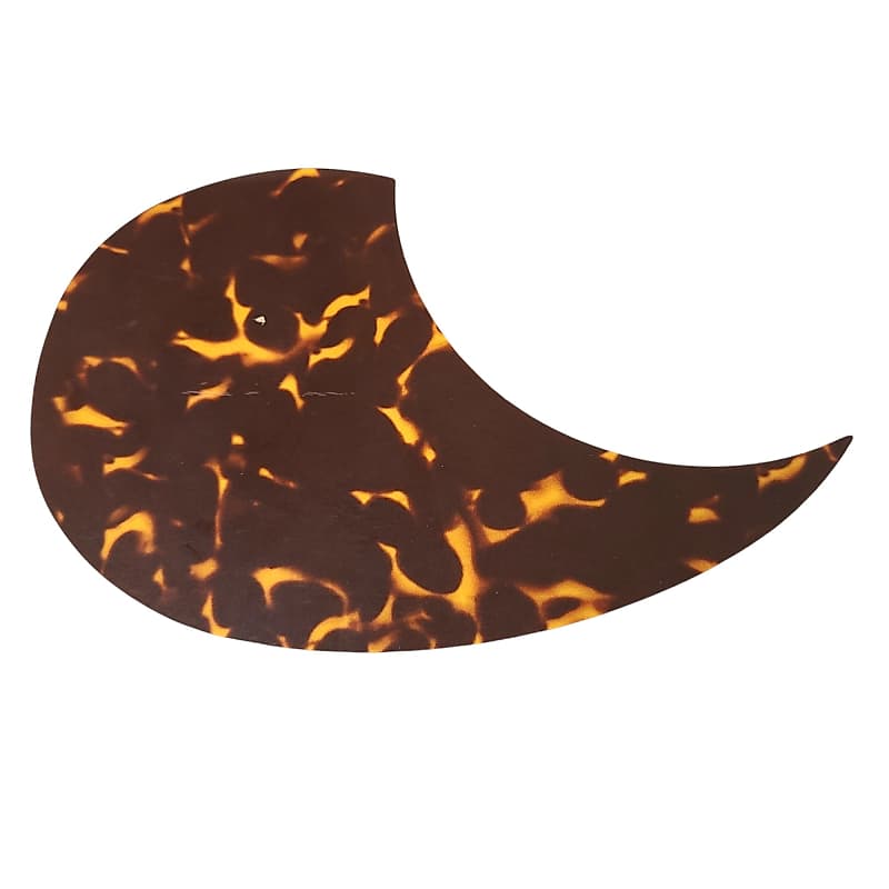 Acoustic Guitar Pickguard OM 18V Style Self Adhesive Tortoise | Reverb