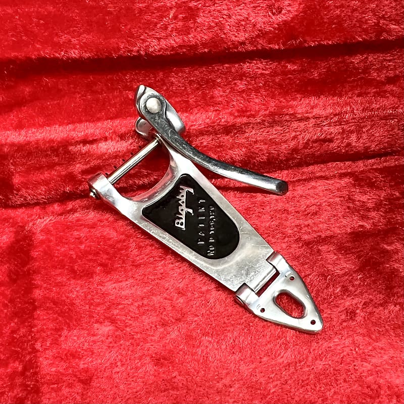 Bigsby B6 vibrato tailpiece c 1960’s Aluminum archtop Gibson | Reverb