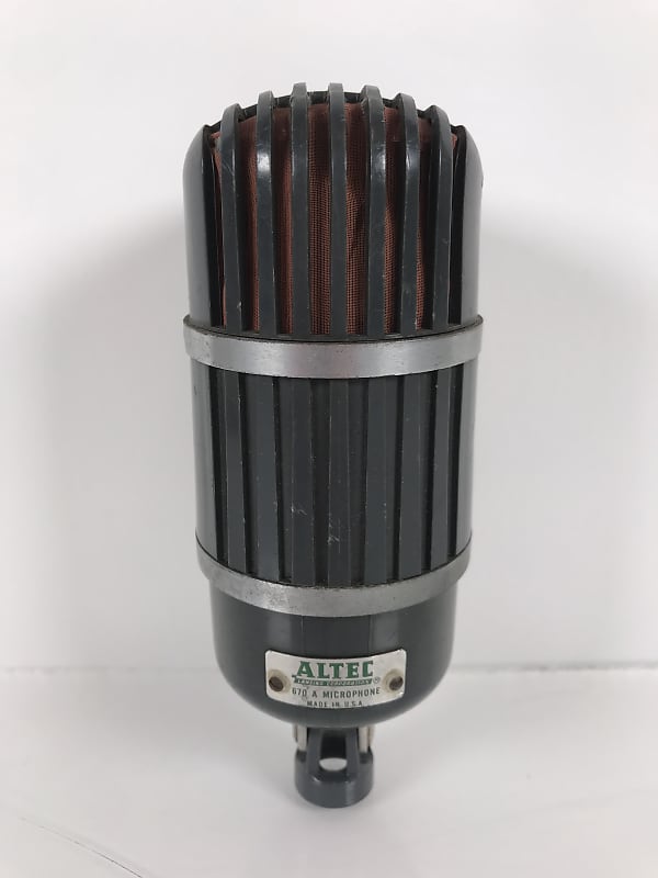 Vintage Rare 1950's Altec 670A ribbon microphone | Reverb Australia