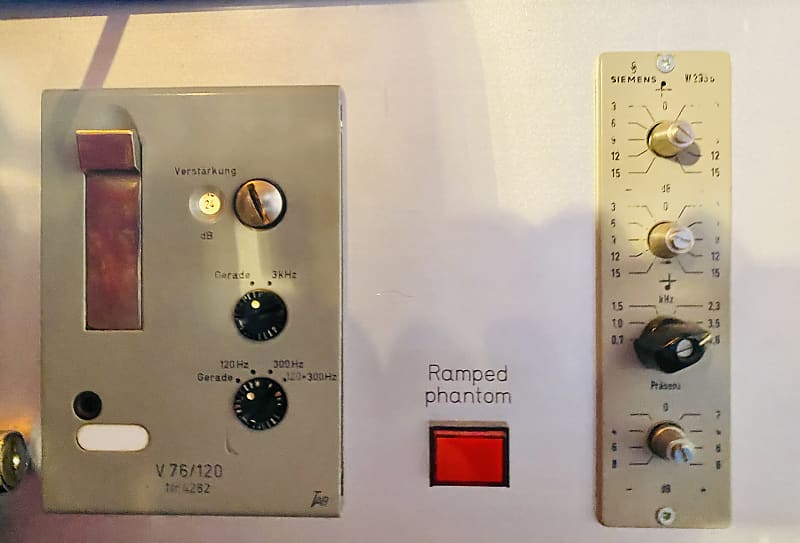 TAB V76 Mic Preamp Module 1960s RACKED - Siemens w295b EQ | Reverb