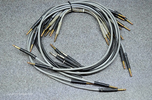 19 - TT PATCHBAY CABLES (BANTAM) IN VERY GOOD CONDITION | Reverb