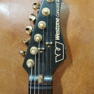 Westone Concord 3 1984 - onyx matching headstock | Reverb