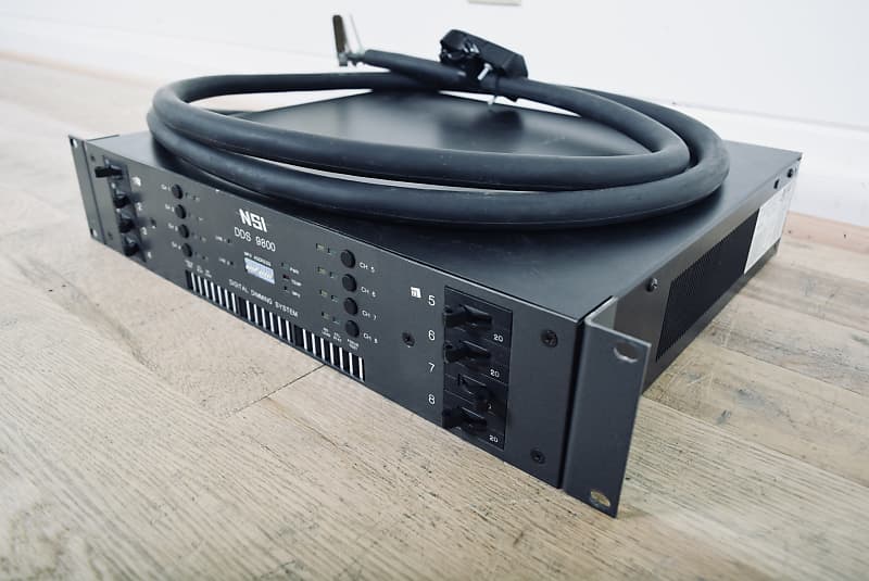 NSI DDS 9800 8 Channel Rack Mounted Dimmer in very good | Reverb