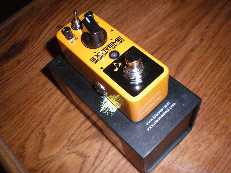 Donner Extreme Driver Analog Turbo Distortion Pedal Free | Reverb